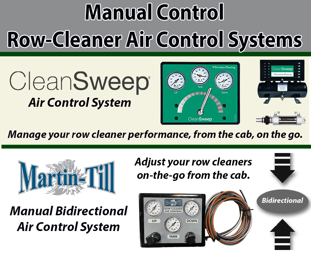 S.I. Distributing Inc....: Manual Control - Row-Cleaner Air-Control Systems