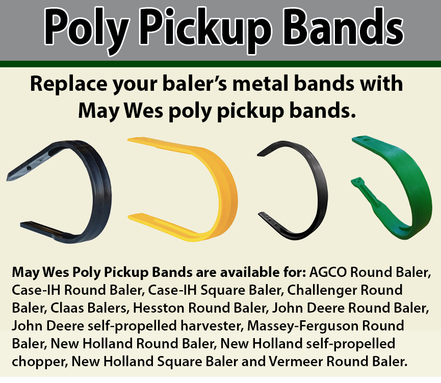 S.I. Distributing Inc....: May Wes Poly Pickup Band for Balers