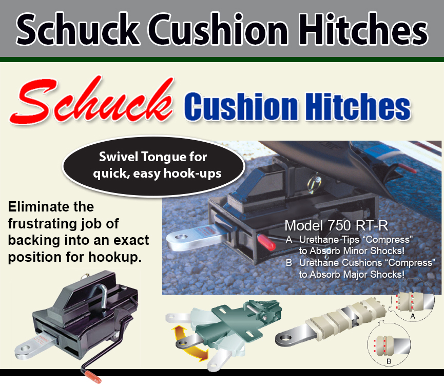 S.I. Distributing Inc....: SCHUCK CUSHION HITCHES