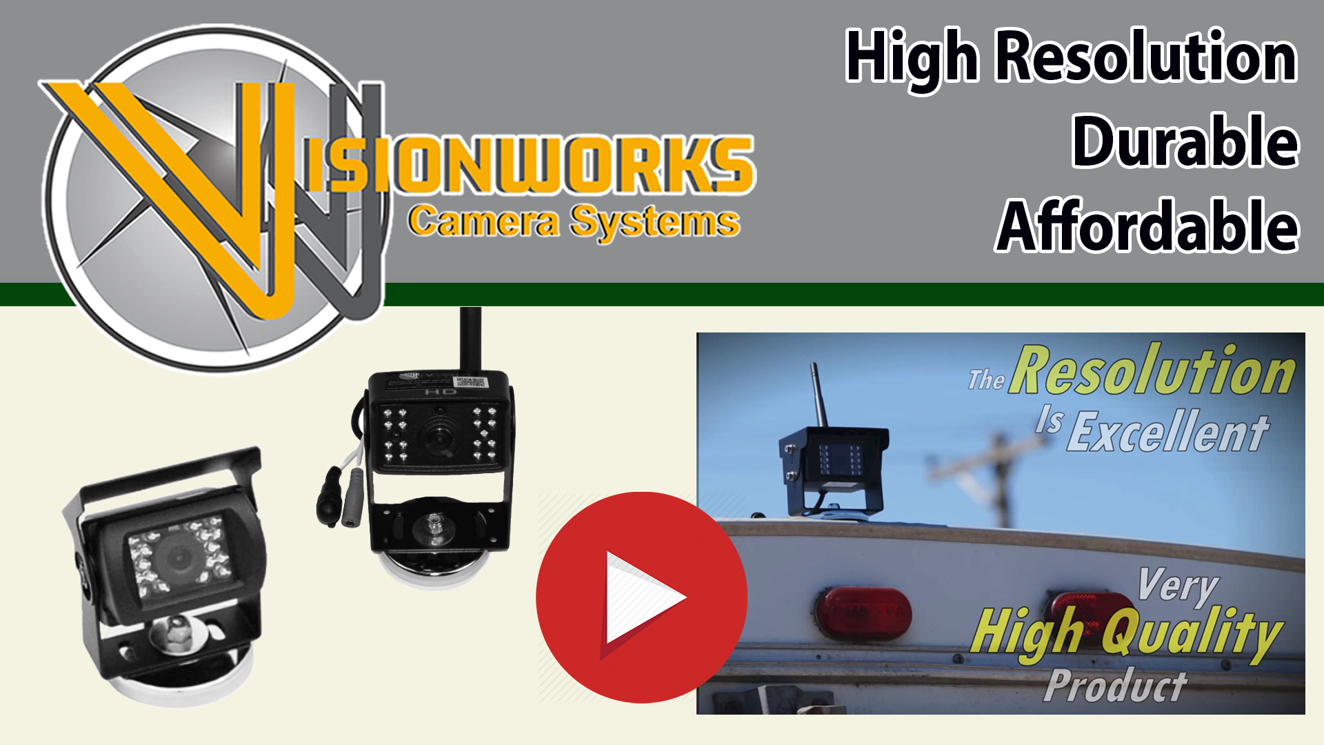 S.I. Distributing Inc....: VisionWorks Agricultural Equipment Camera ...