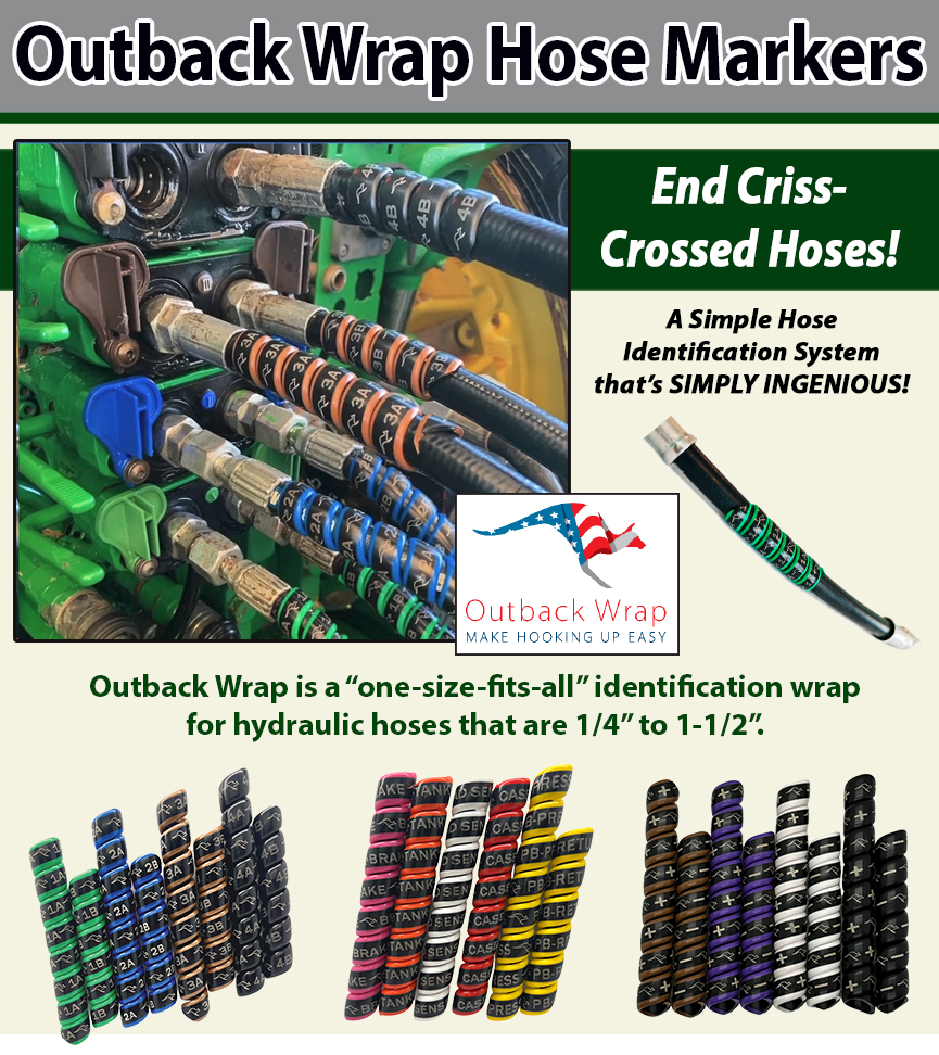 S.I. Distributing Inc....: Outback Wraps Hydraulic Hose Markers